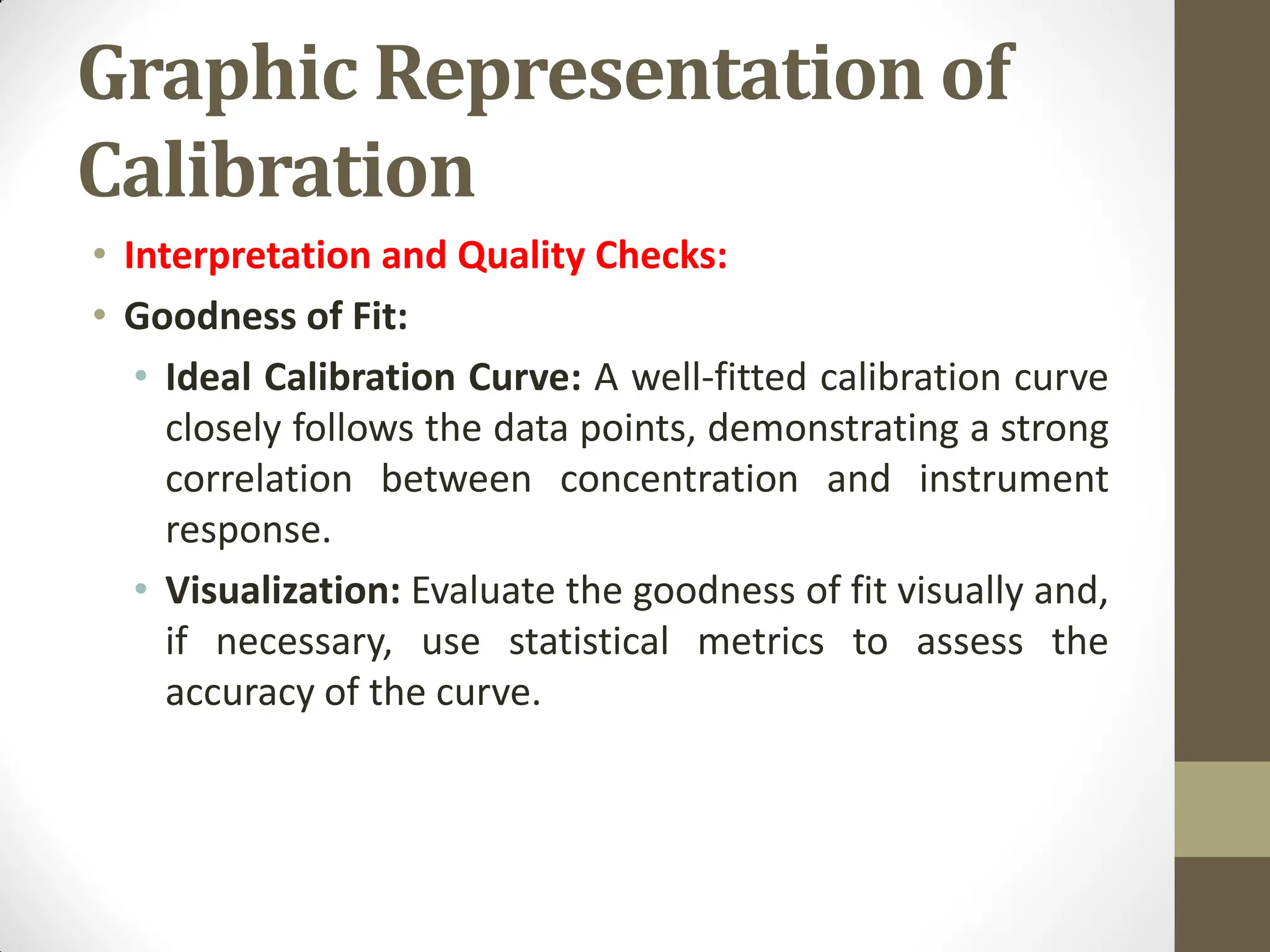 Calibration And Calibration Curve Lecture Notes Pdf Chemistry Science