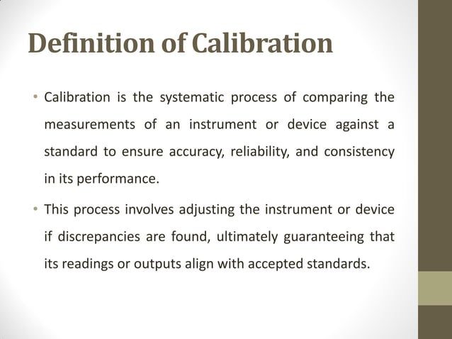 Calibration And Calibration Curve Lecture Notes Pdf Chemistry Science