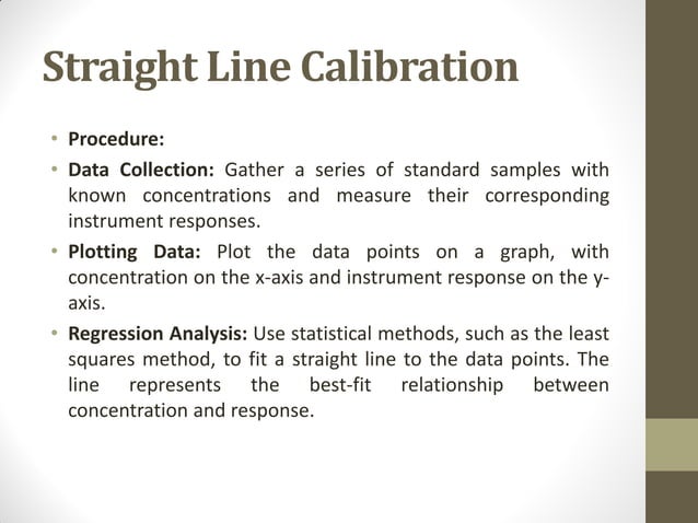 Calibration and Calibration Curve. lecture notes | PDF | Chemistry ...