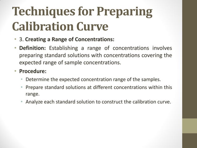 Calibration and Calibration Curve. lecture notes | PDF | Chemistry ...