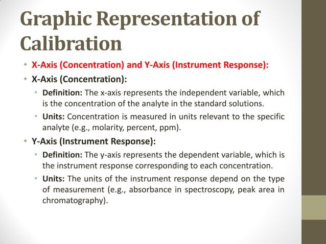 Calibration and Calibration Curve. lecture notes | PDF | Chemistry ...