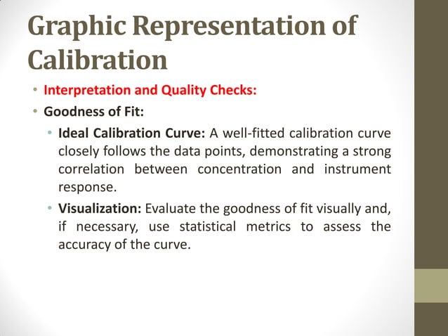Calibration and Calibration Curve. lecture notes | PDF | Chemistry ...