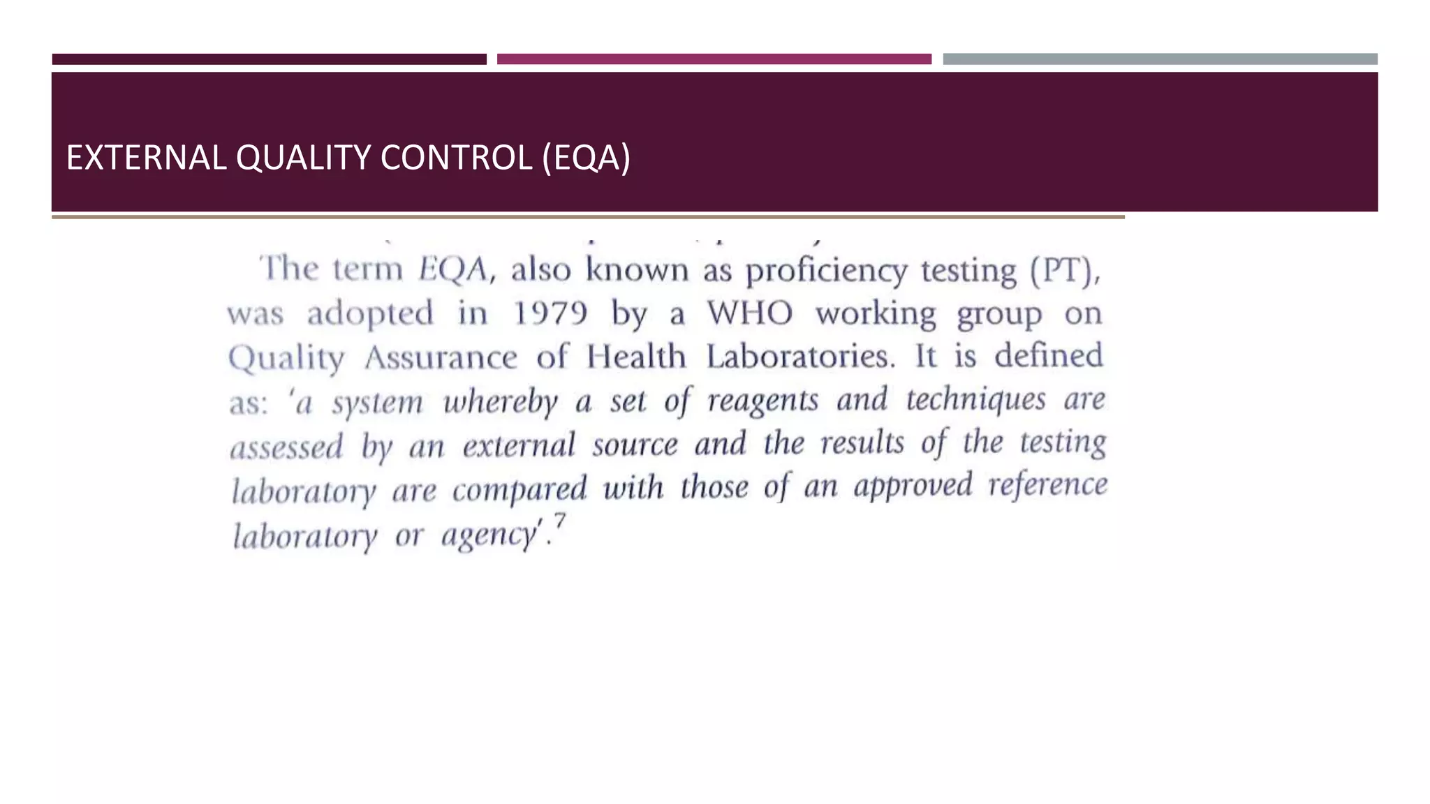 Calibration and Quality controls of automated hematology analyzer | PPTX
