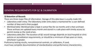 Calibration and Quality controls of automated hematology analyzer | PPTX