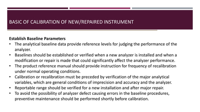 Calibration and Quality controls of automated hematology analyzer ...