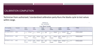 Calibration and Quality controls of automated hematology analyzer | PPTX