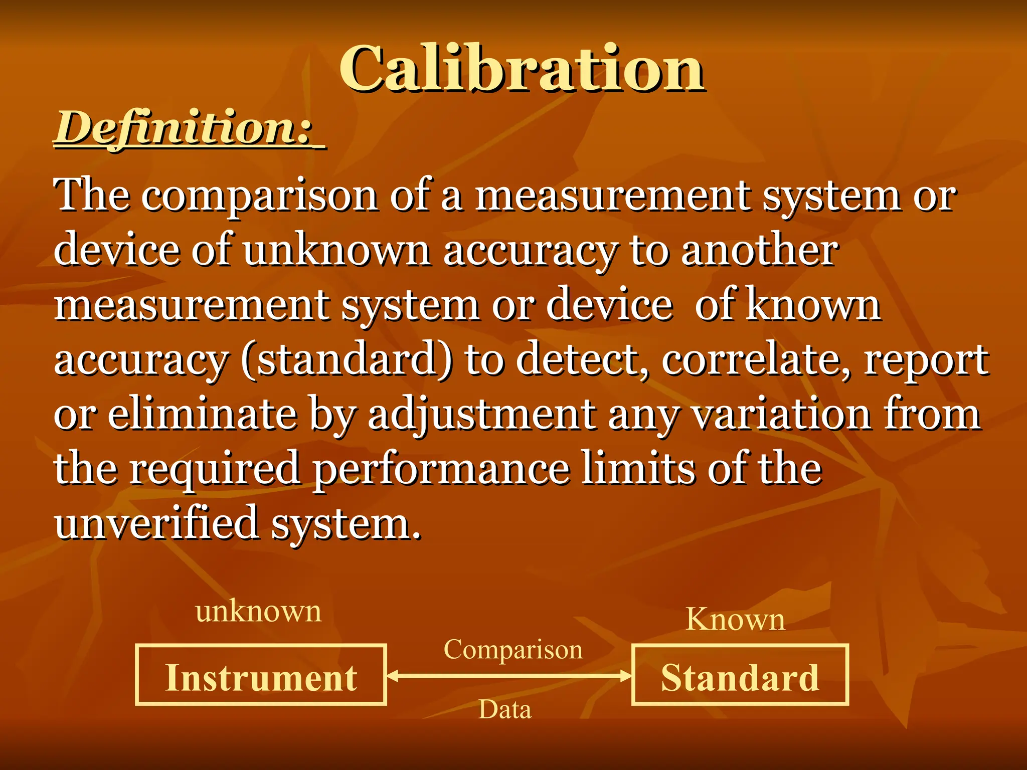 Calibration final in Clean Room facility .ppt