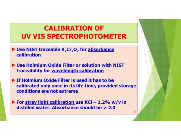 Calibration Intermediate Check of Measuring and Voulmetric Equipemnt ...