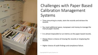 Web Based Calibration Management System | PPTX