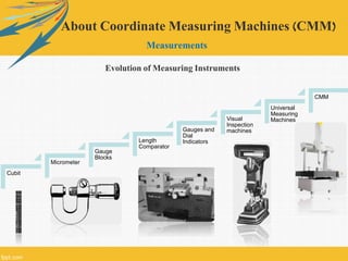Calibration of Coordinate Measuring Machines (CMM) | PPTX