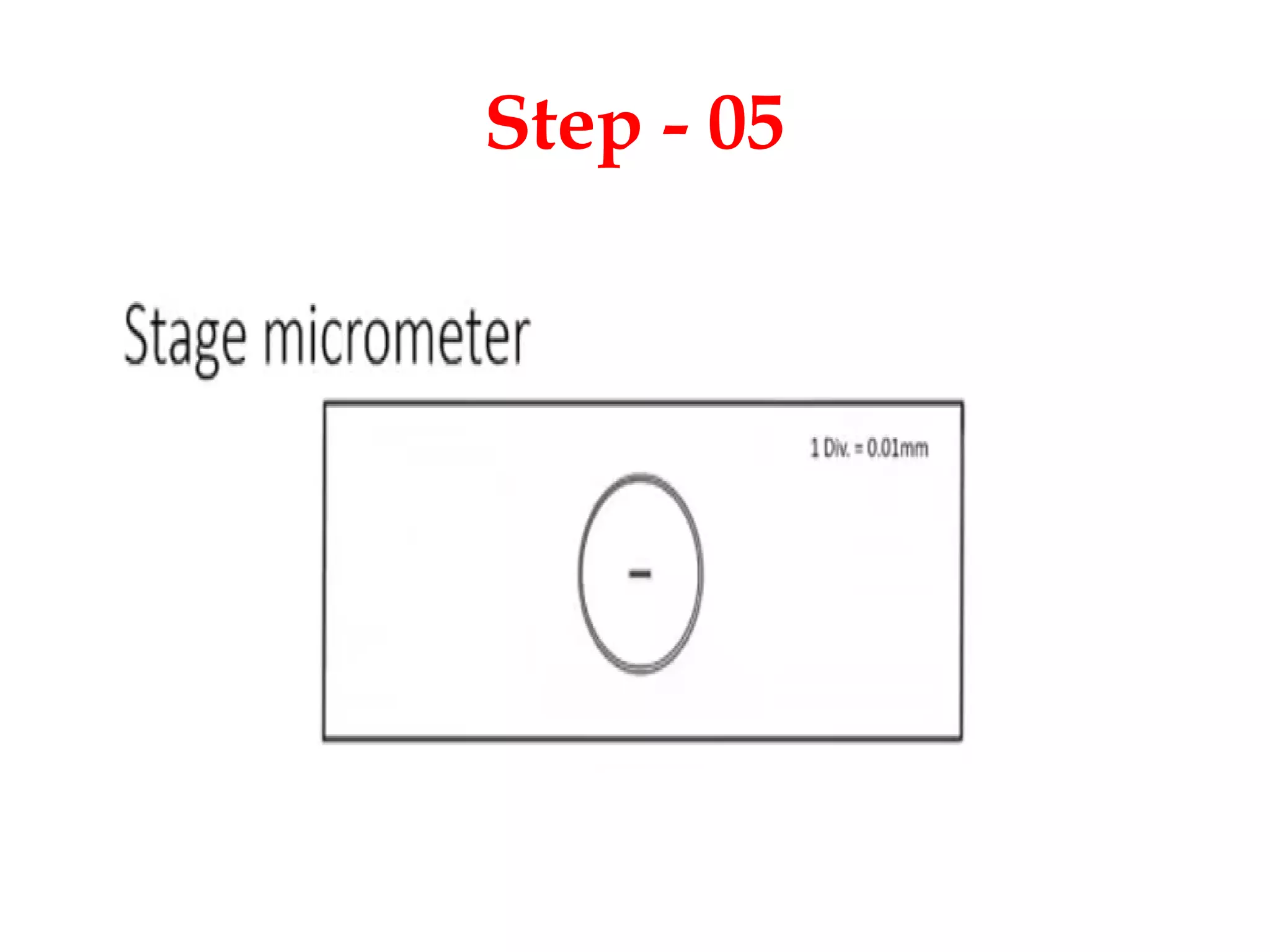 Calibration of eyepice micrometer with stage micrometer | PPT