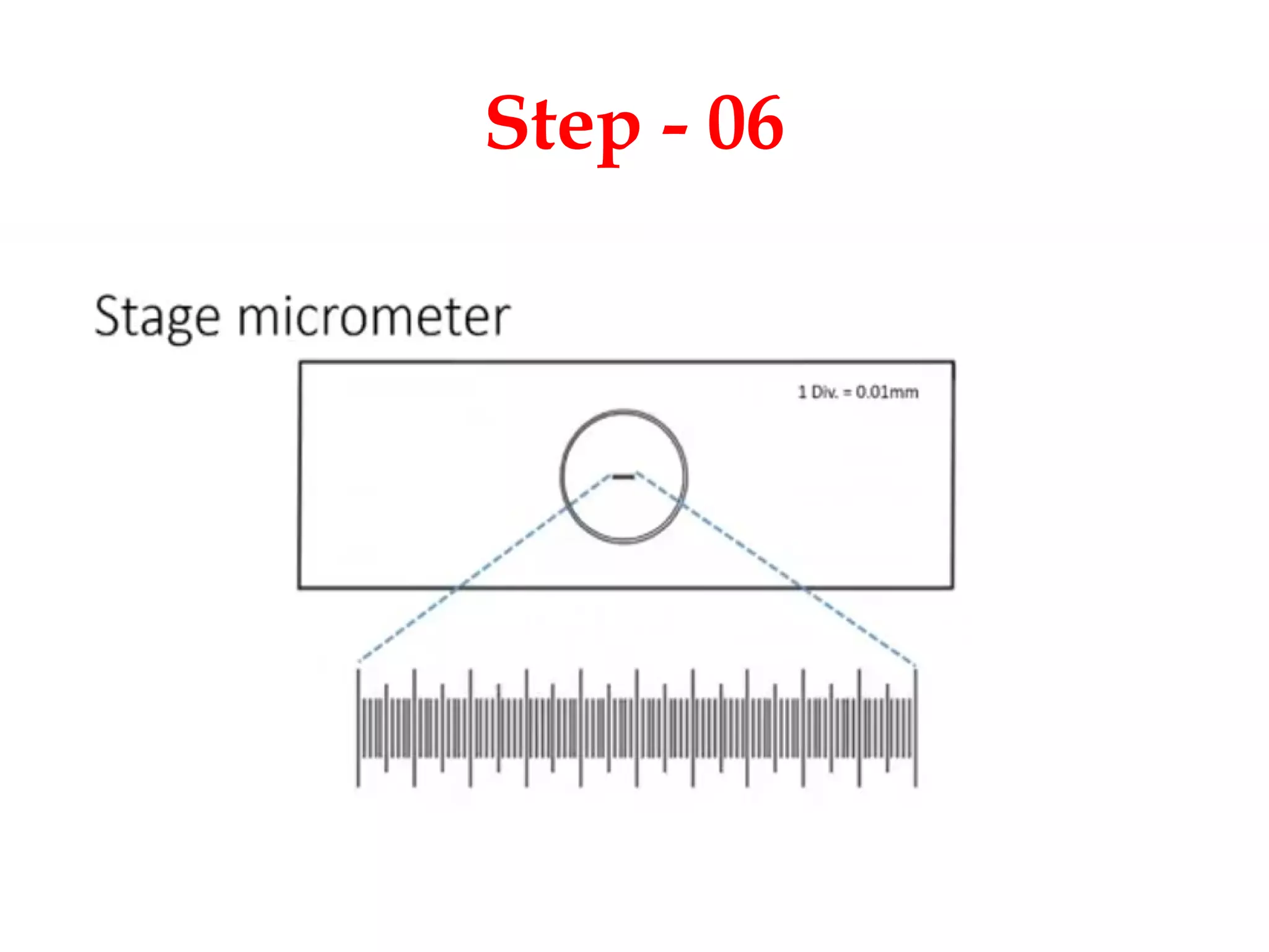 Calibration of eyepice micrometer with stage micrometer | PPT