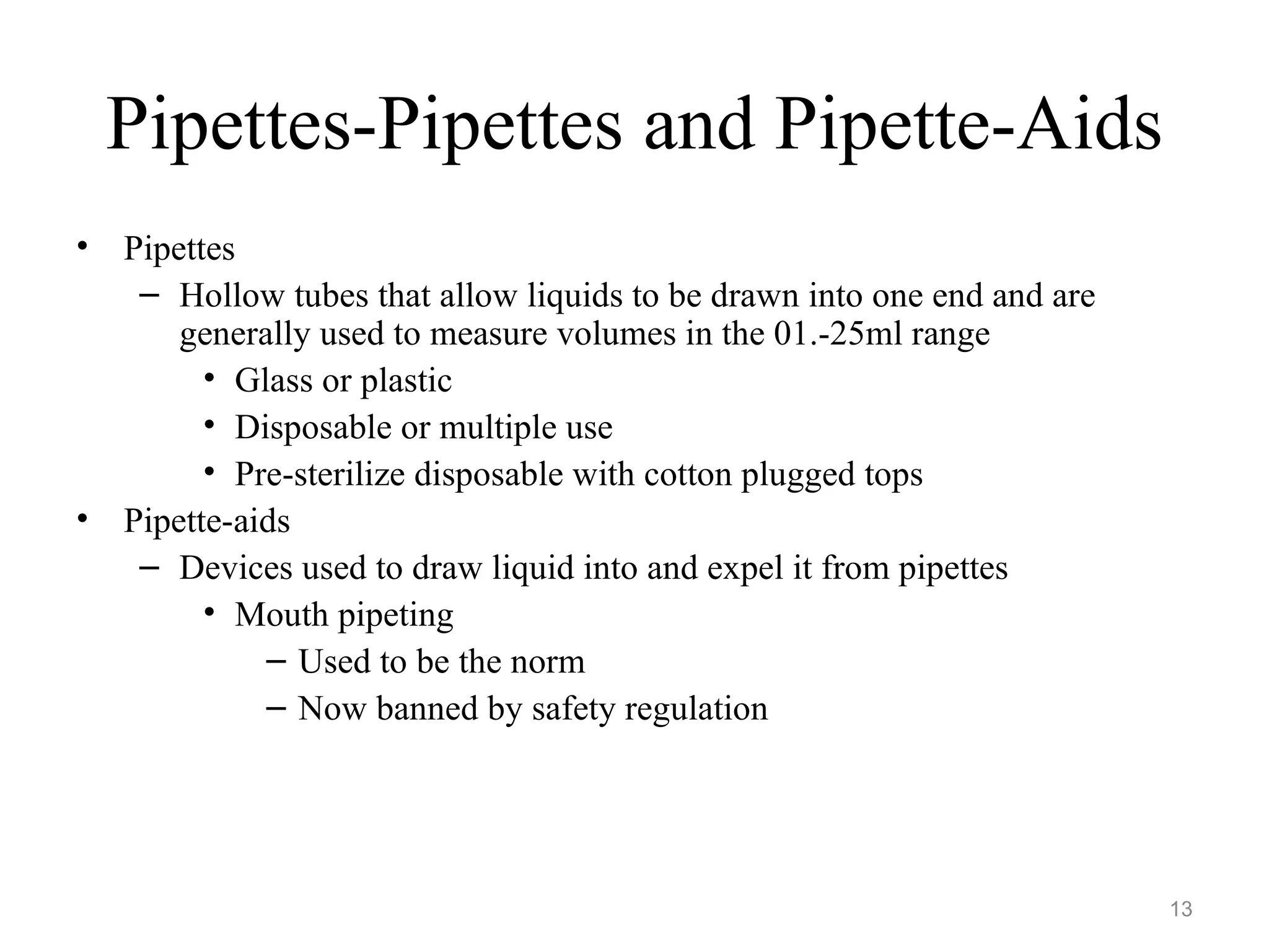 Calibration of glassware | PPT