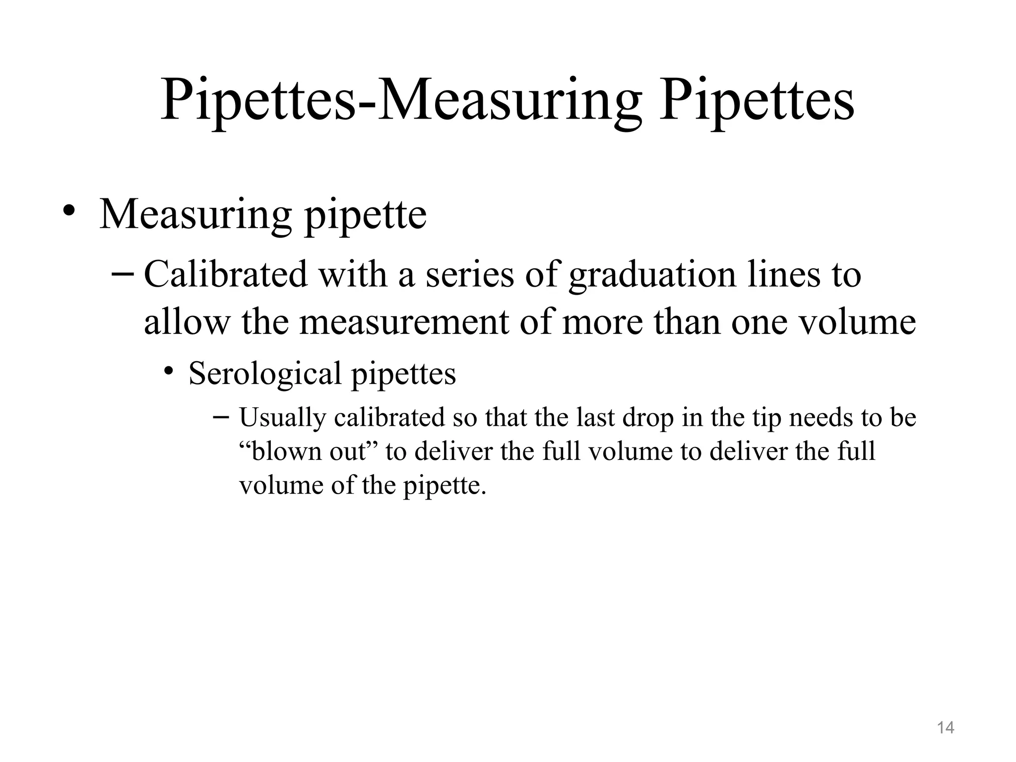 Calibration of glassware | PPT