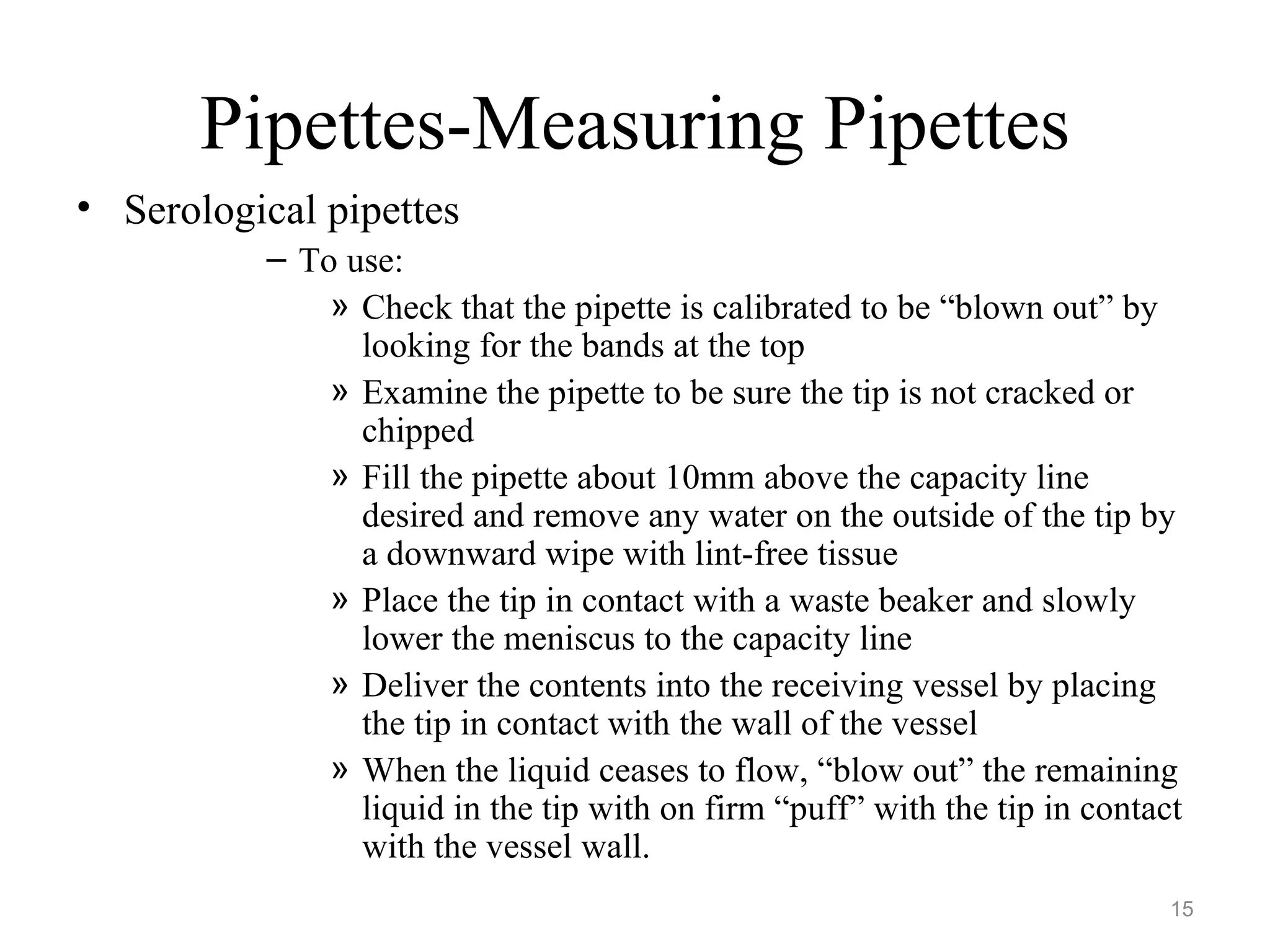 Calibration of glassware | PPT