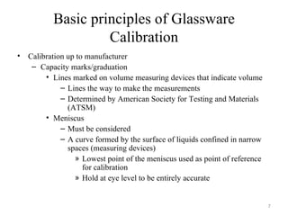Calibration of glassware | PPT