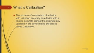 Calibration of glassware ppt | PDF