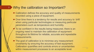 Calibration of glassware ppt | PDF