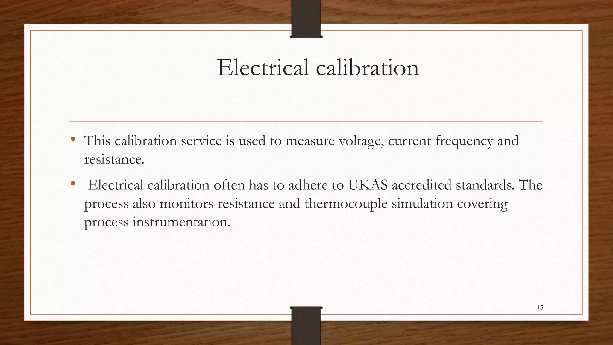 Calibration of Instruments | PPTX | Science