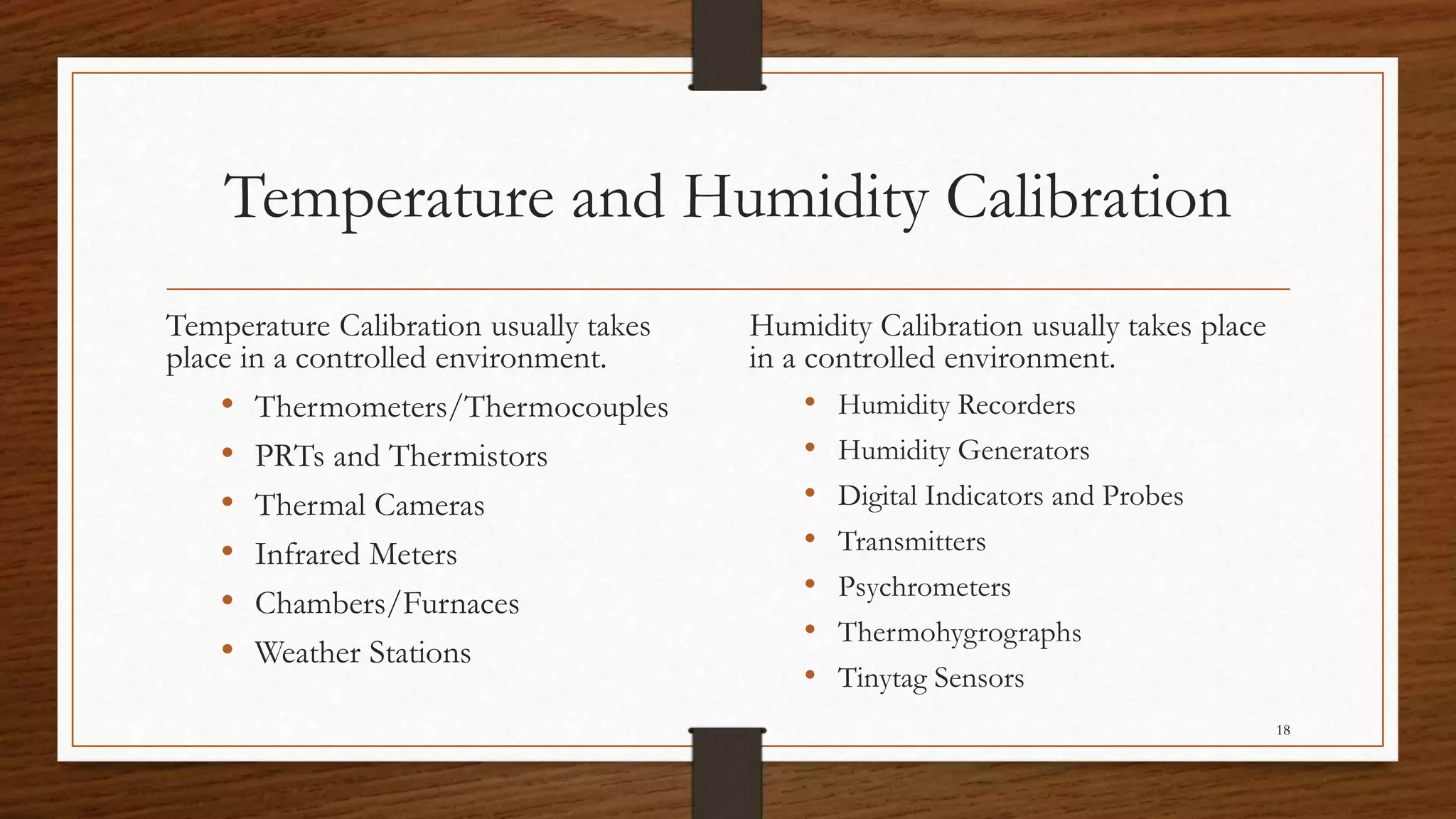 Calibration of Instruments | PPTX