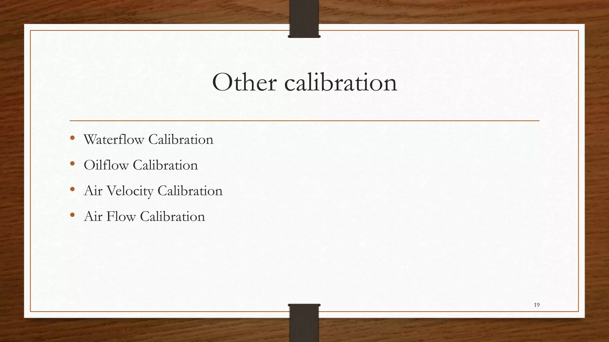Calibration of Instruments | PPTX