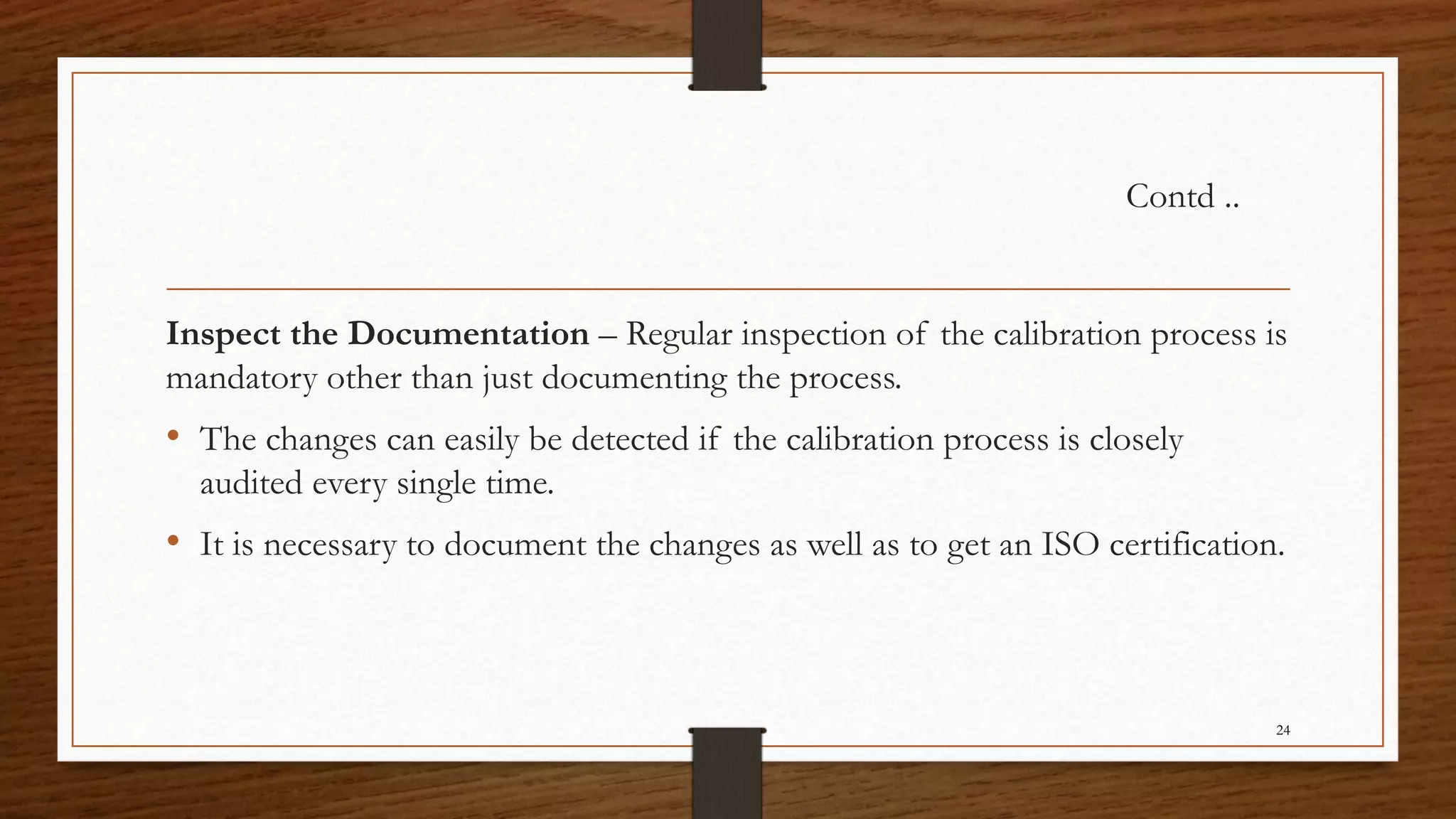 Calibration of Instruments | PPTX