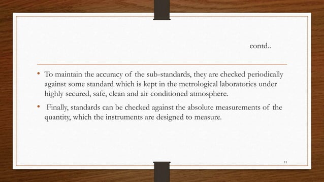 Calibration of Instruments | PPTX | Science