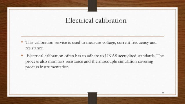 Calibration of Instruments | PPTX | Science