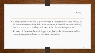 Calibration of Instruments | PPTX