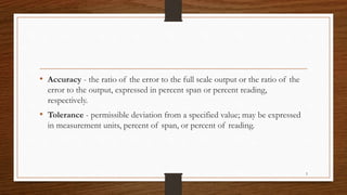 Calibration of Instruments | PPTX