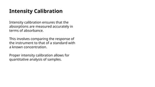 Calibration Of Ir Spectroscopy and application.pptx