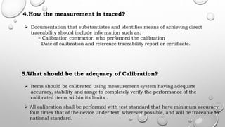 Calibration of master plan | PPTX