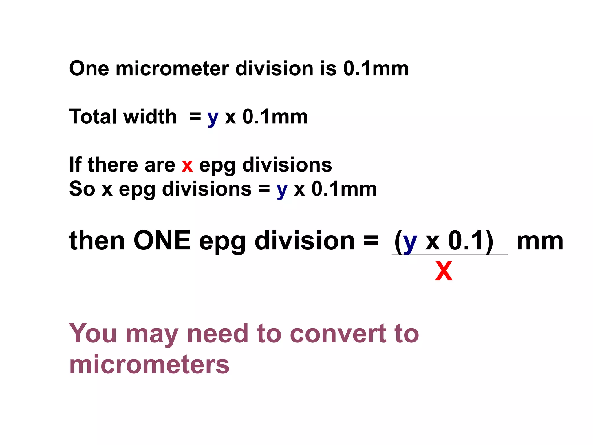 Calibration of microscope | PPTX