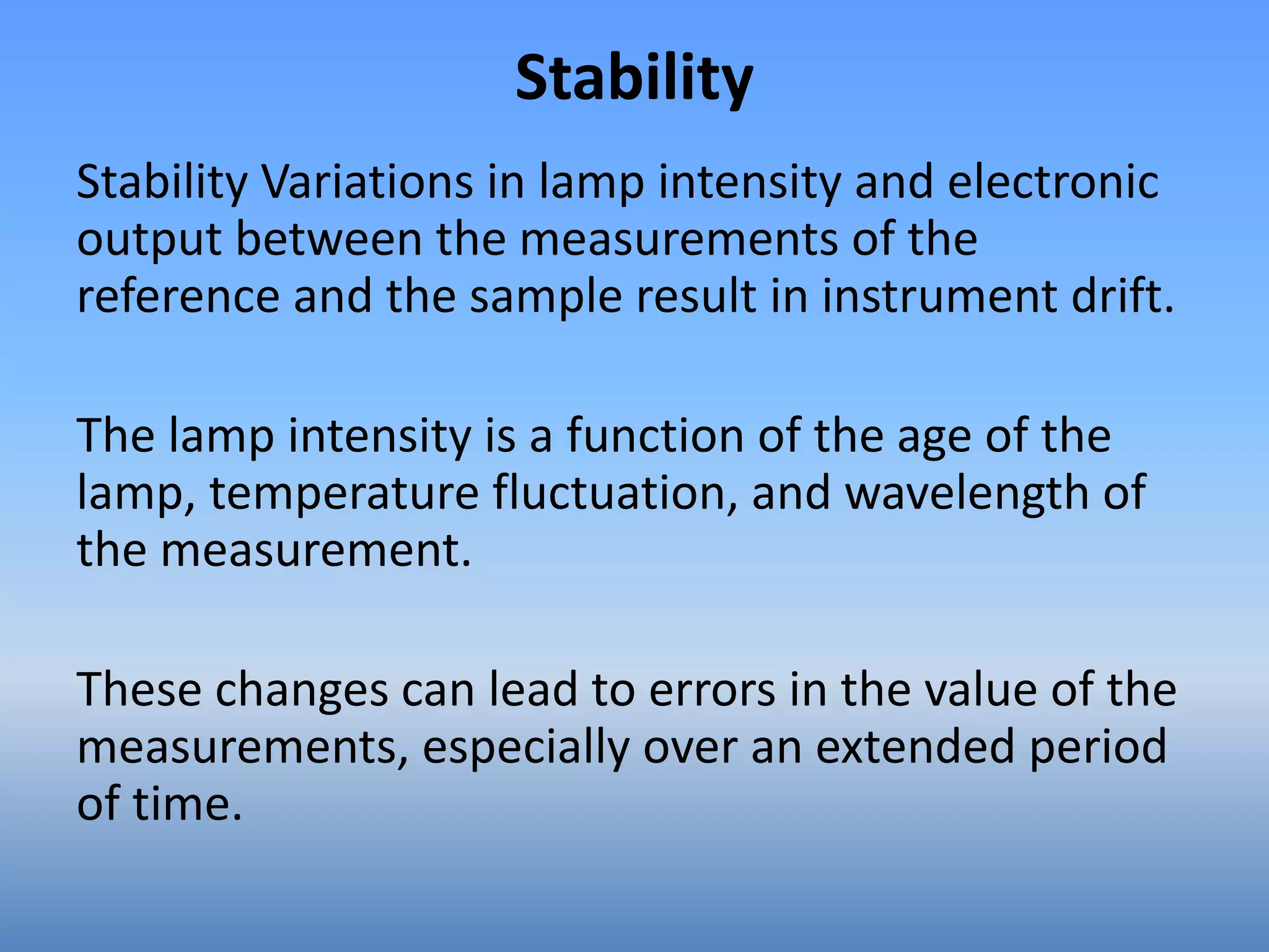 Calibration of spectrophotometer | PPTX