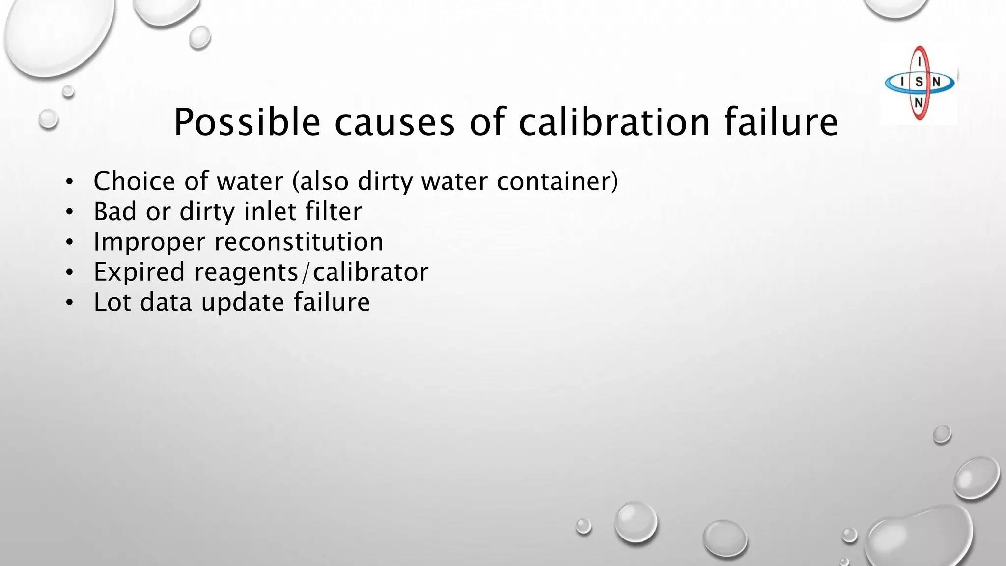 Calibration on the Cobas c111 - Gideon Etowa | PPTX