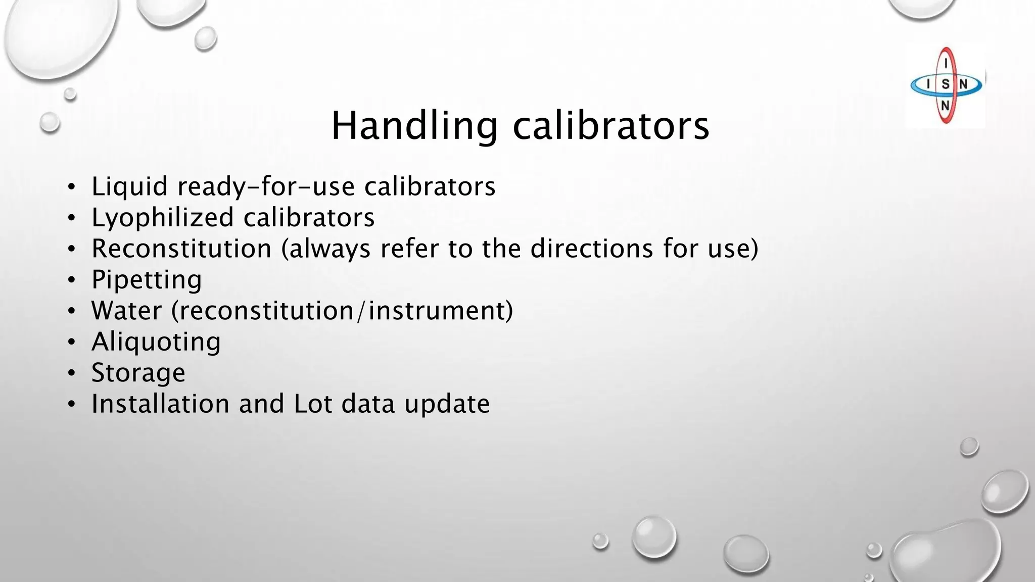 Calibration on the Cobas c111 - Gideon Etowa | PPTX