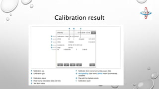 Calibration on the Cobas c111 - Gideon Etowa | PPTX