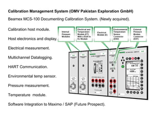 Calibration & Quality Maintenance | PPS | Physics | Science