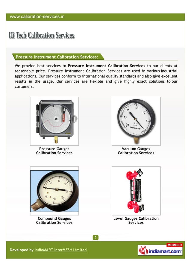 Hi Tech Calibration Services,Chennai, Thermal Instrument Calibration ...