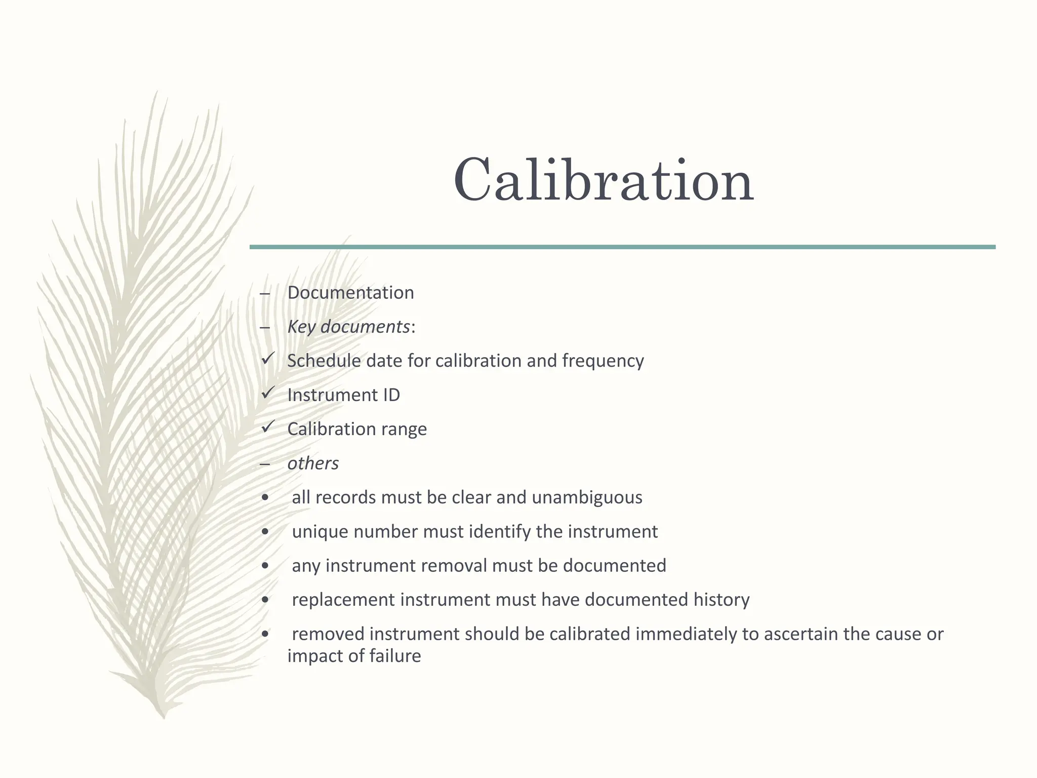 PHARMACEUTICAL CALIBRATION & VALIDATION.ppt