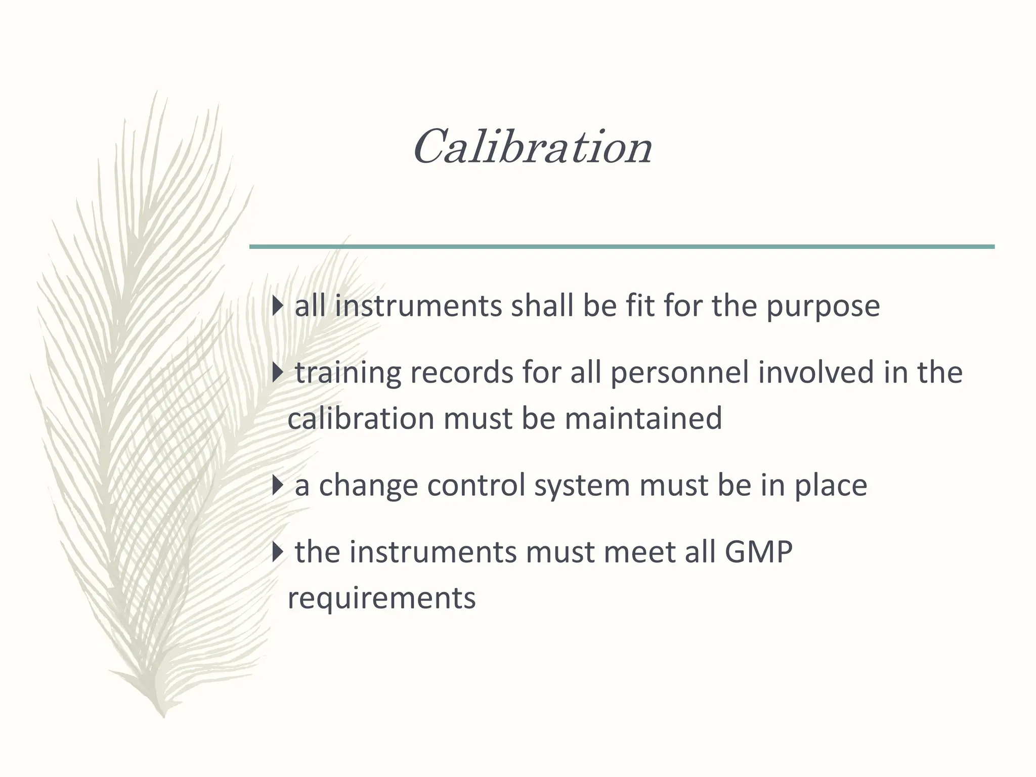 PHARMACEUTICAL CALIBRATION & VALIDATION.ppt
