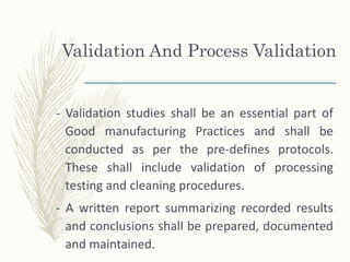 PHARMACEUTICAL CALIBRATION & VALIDATION.ppt