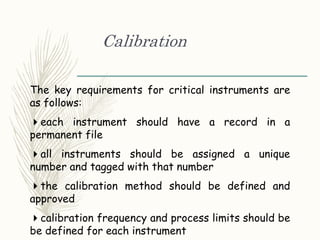 PHARMACEUTICAL CALIBRATION & VALIDATION.ppt