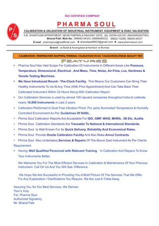 AUTOCLAVE STERILIZER By Pharma Soul | PDF