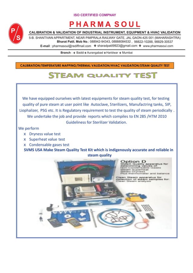 AUTOCLAVE STERILIZER By Pharma Soul | PDF