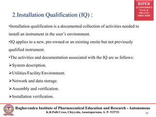 Calibration vs Qualification | PPTX