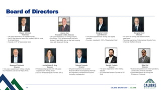 Calibre Investor Presentation May 2022 Final.pdf