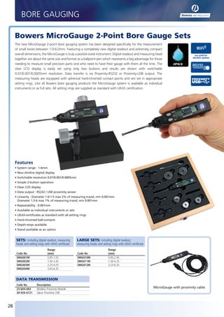 Calibru inelar triobor | PDF