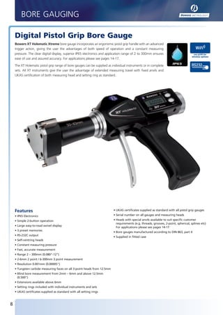 Calibru inelar triobor | PDF