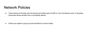 Network policies in Kubernetes using Calico | PDF